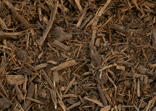 1 - Homeowner's Special - Dark Natural Color Mulch - A Classic Cut Lawn ...